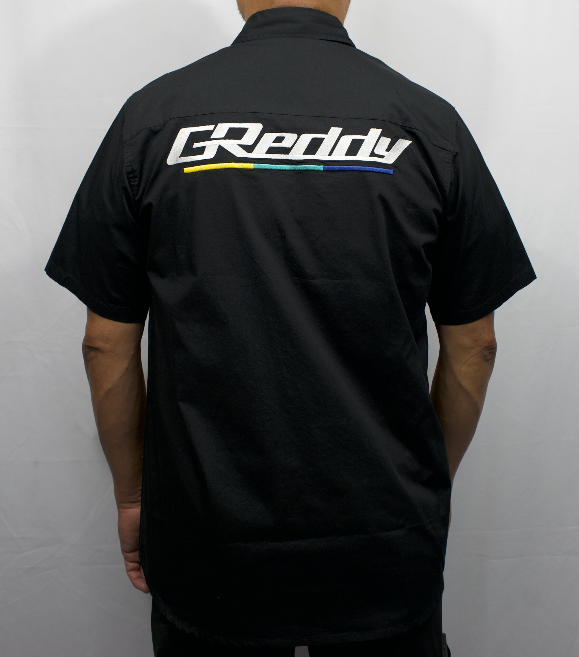 workshirt 2.0 black back | GReddy Produce by TRUST